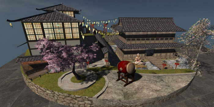 Second Life Marketplace - kyoto japan scene complete