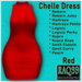 Second Life Marketplace - [R39] Chelle Dress-Red