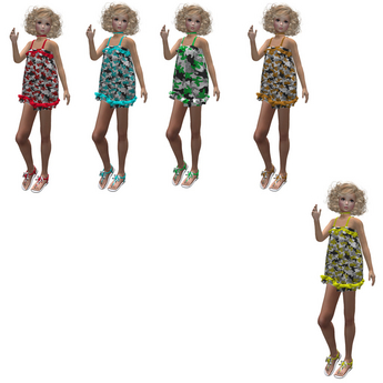 Second Life Marketplace - Tweenster Magda Outfit Series 1