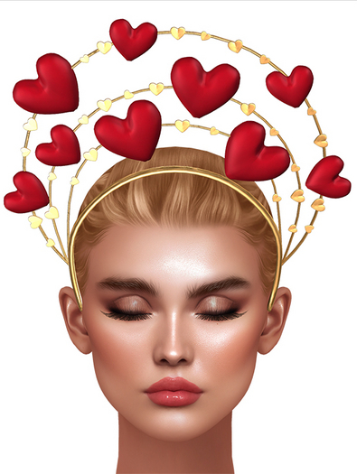 Second Life Marketplace - LaGyo_Full Love Crown - Red