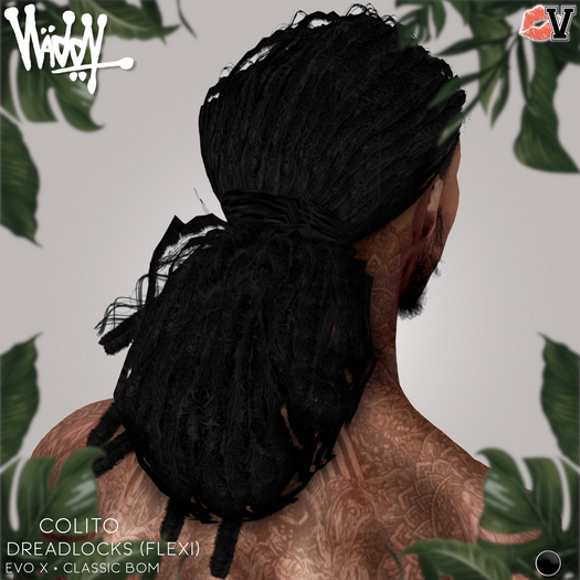 Second Life Marketplace - Vladdy // "Colito" Dreadlocks (Fatpack) (EVO ...