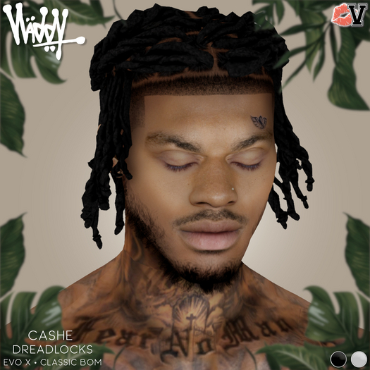 Second Life Marketplace - Vladdy // "Cashe" Dreadlocks (Fatpack) (EVO X ...