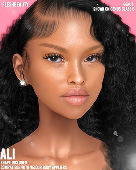 Second Life Marketplace - fleshbeauty - ali skin fatpack Genus BOM