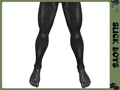 Second Life Marketplace - Black Latex Rubber Skin, BOM and OMEGA ...