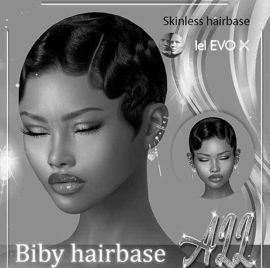 Second Life Marketplace - [All] Biby hairbase DEMO