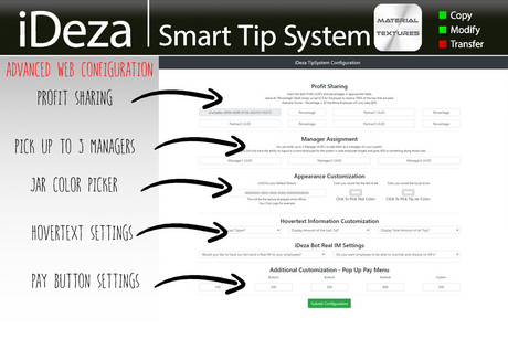 Second Life Marketplace - IDEZA - Smart Tip System