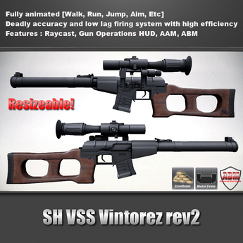 Second Life Marketplace - SH VSS Vintorez rev2