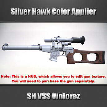 Second Life Marketplace - SH VSS Vintorez rev2 (Female Version)