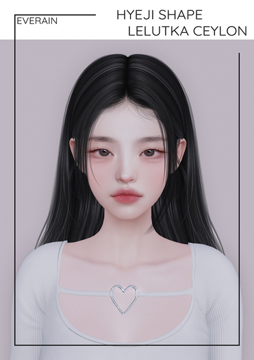 Second Life Marketplace - everain. Hyeji Shape (Lelutka Ceylon)