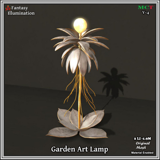 Second Life Marketplace - Garden Lamp