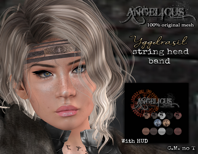 Second Life Marketplace - :ANGELICUS: String head band -Yggdrasil-