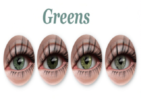 Second Life Marketplace - hell.o - Beck Eyes - Greens