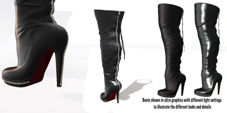 Second Life Marketplace - XTC Nuclear Mesh Boots