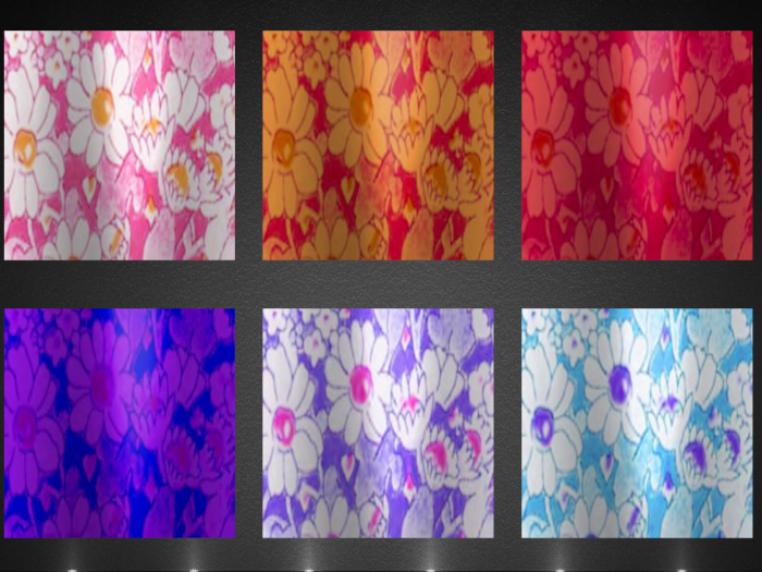 Second Life Marketplace - Cartoon Bloom Nail Texture Hud ONLY "BOXED"