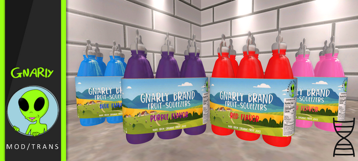 Second Life Marketplace - Gnarly. - Fruit-Squeezers - Red Flavor (My Story)
