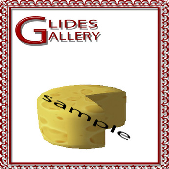Second Life Marketplace - cut-out cheese sculpt map with texture