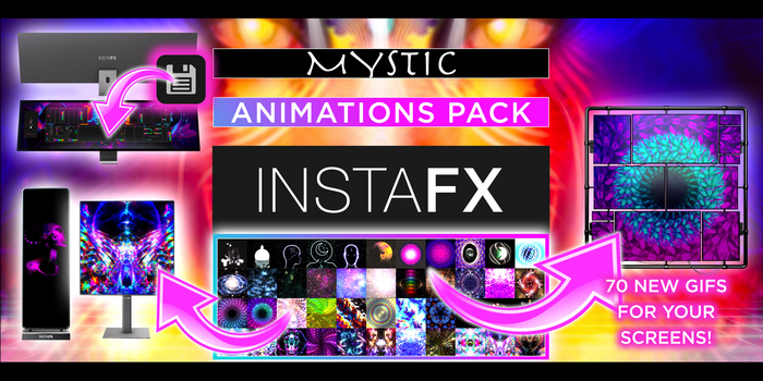 Second Life Marketplace - InstaFX / Animations Pack [Mystic]