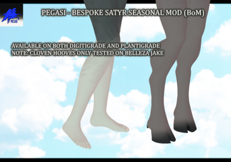 Second Life Marketplace - PEGASI - BESPOKE SATYR SEASONAL MOD