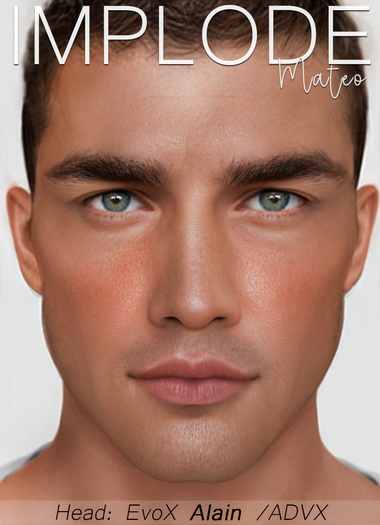 Second Life Marketplace - IMPLODE> Mateo EvoX skin