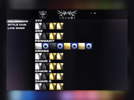 Second Life Marketplace - #Klubb "Cloe" Necklace Chains [FP]