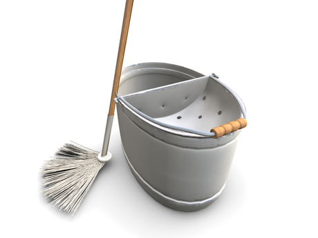 Second Life Marketplace - 8. Simple Mop and Bucket