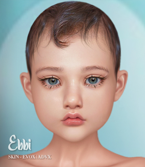 Second Life Marketplace - Ebbi Hairbase EVOX Baby demo