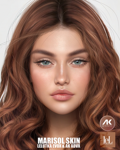 Second Life Marketplace - TF - Marisol Skin (LELUTKA EVOX) Rosekiss