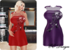 Second Life Marketplace - *CC* Steffi Mini Dress Lilac