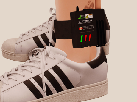 Second Life Marketplace - Sluttracker RLV Ankle Monitor Tracker - Niawi