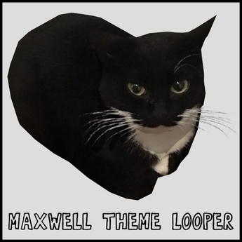 Second Life Marketplace - Maxwell The Cat Theme Player