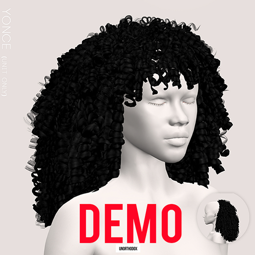 Second Life Marketplace - Unorthodox Yonce Curls (Unit Only) [unpk] DEMO