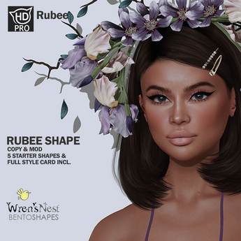 Second Life Marketplace - { wren's nest } Rubee DEMO shape for Catwa ...