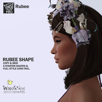 Second Life Marketplace - { wren's nest } Rubee shape for Catwa HDPro Ruby