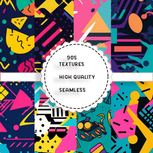 Second Life Marketplace - SATO - 8 - 90s Textures Full perm SEAMLESS