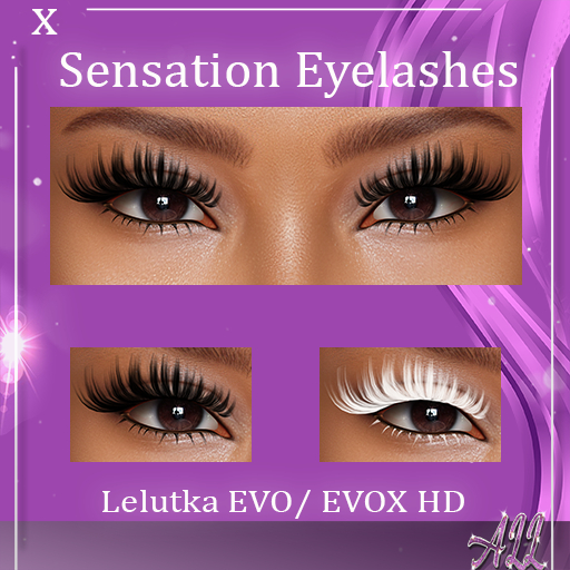 Second Life Marketplace - [All] Sensation Eyelashes - Evo / Evox