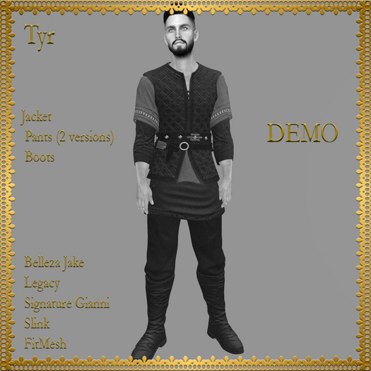 Second Life Marketplace - .: HD :. Tyr ~ DEMO Gor, Gorean, Torvie, Jarl ...