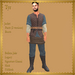 Second Life Marketplace - .: HD :. Tyr (Brown Leather) ~ Blue Gor ...