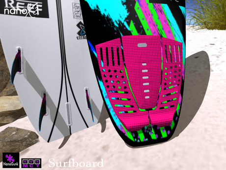Second Life Marketplace - NANO Surfboard T2/WFM-D5