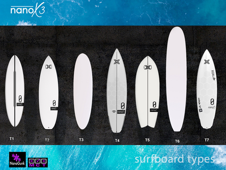 Second Life Marketplace - NANO Surfboard T7/WFM-D9