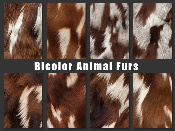 Second Life Marketplace - Amazing Bicolor Animal Fur - Seamless - FULL PERM