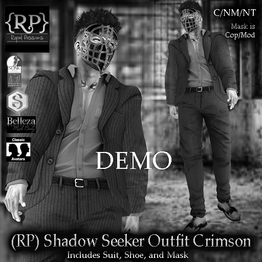 Second Life Marketplace - (RP) Shadow Seeker Outfit Demo