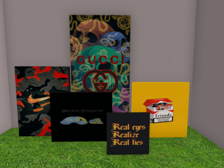 Second Life Marketplace - #B.M - Canvas Mix Nyke