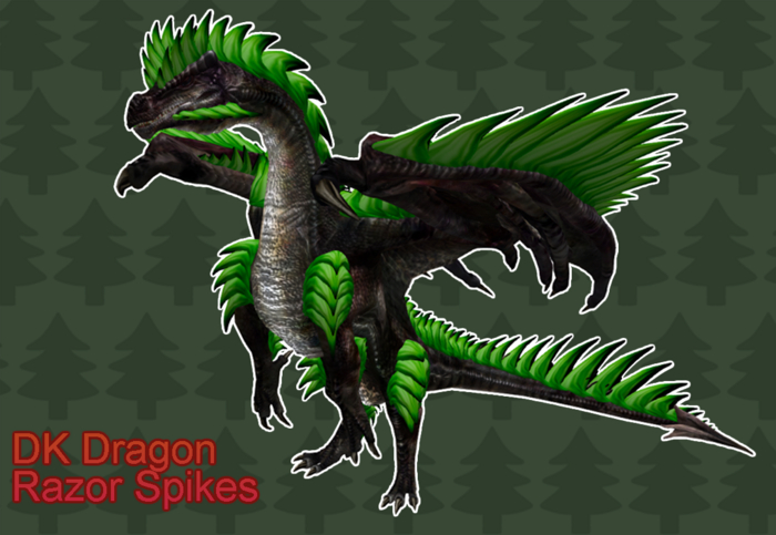 Second Life Marketplace - DK Dragon Razor Spikes