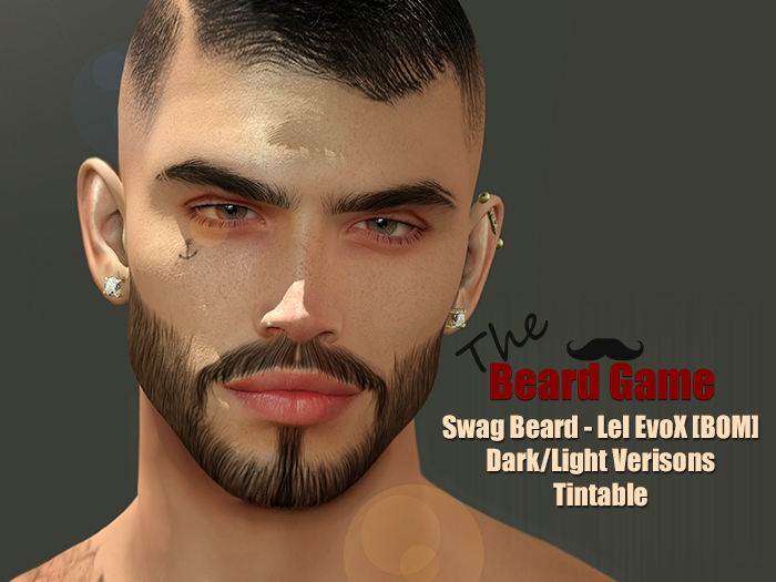 Second Life Marketplace - The Beard Game - Swag Beard DEMO