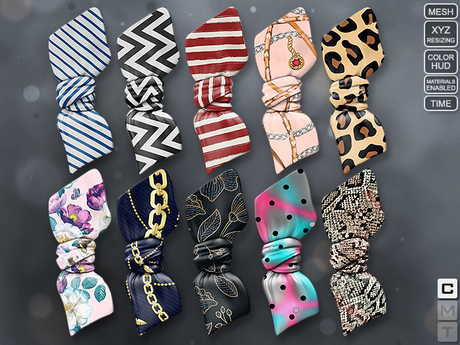 Second Life Marketplace - **RE** Nova Scarf Watch & Bracelet **Sublime ...