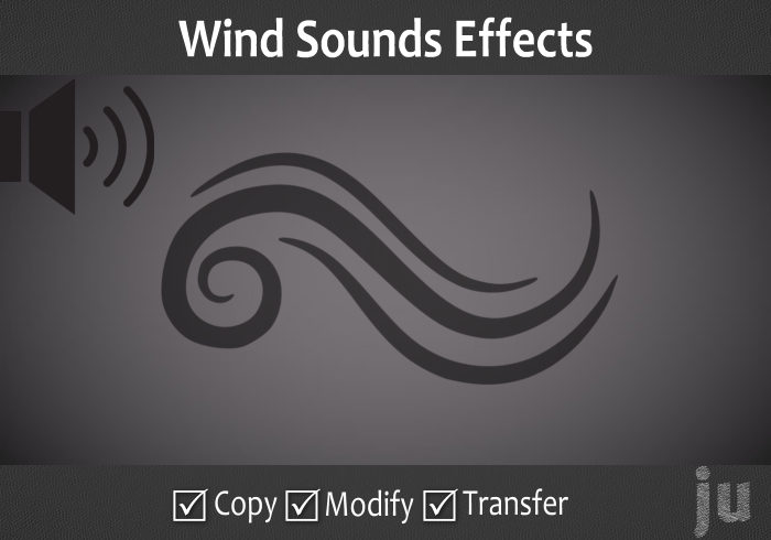 Second Life Marketplace - JU Wind Sounds Effects Full Perm