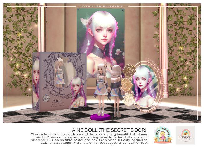 Second Life Marketplace - BEENICORN - TSD: Homecoming Ed. (Aine) [rez]