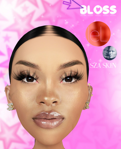 Second Life Marketplace - BLOSS- SZA SKIN DEMO x EVOX