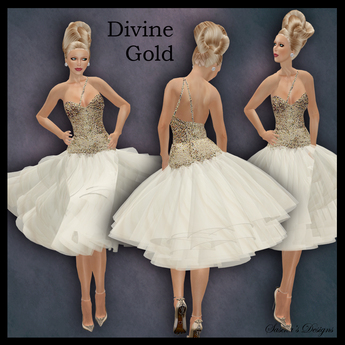 Second Life Marketplace - SAS - Divine Gold Hat