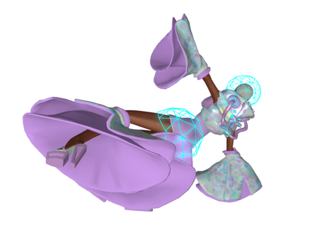 Second Life Marketplace - Cyber Candy outfit (pink)